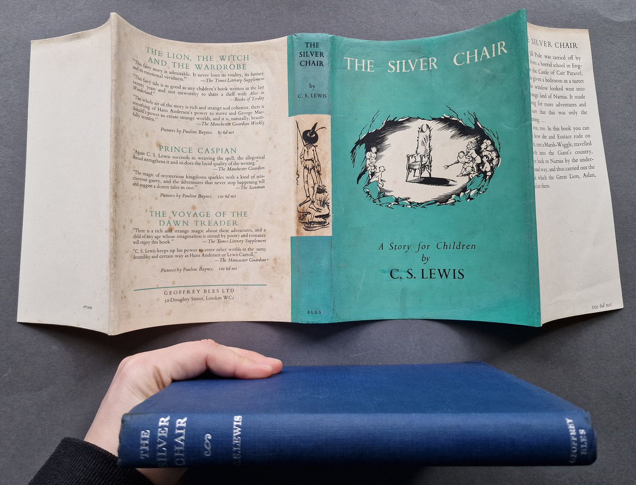 Buy The Silver Chair by C S Lewis Narnia rare collectable books ...
