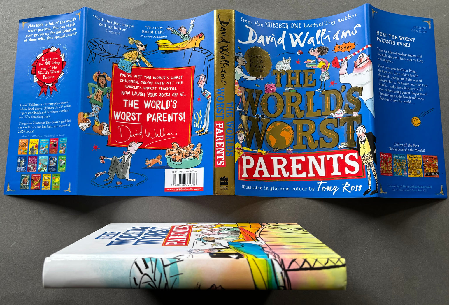 buy The World's Worst Parents signed by David Walliams online – Setanta ...
