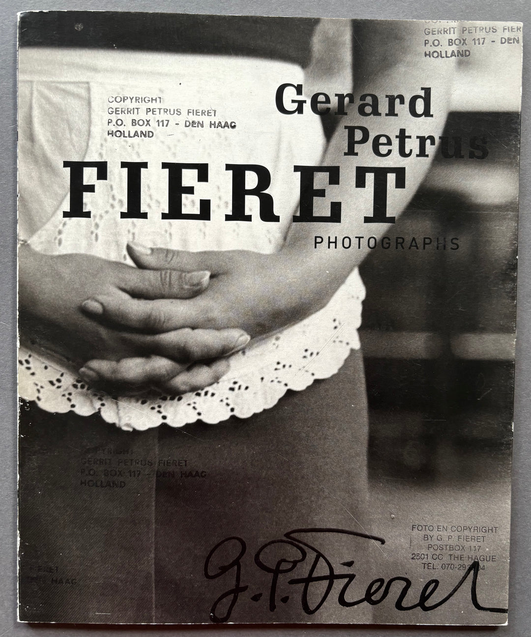 Gerard Petrus Fieret: Photographs | Photography Books | Setanta Books