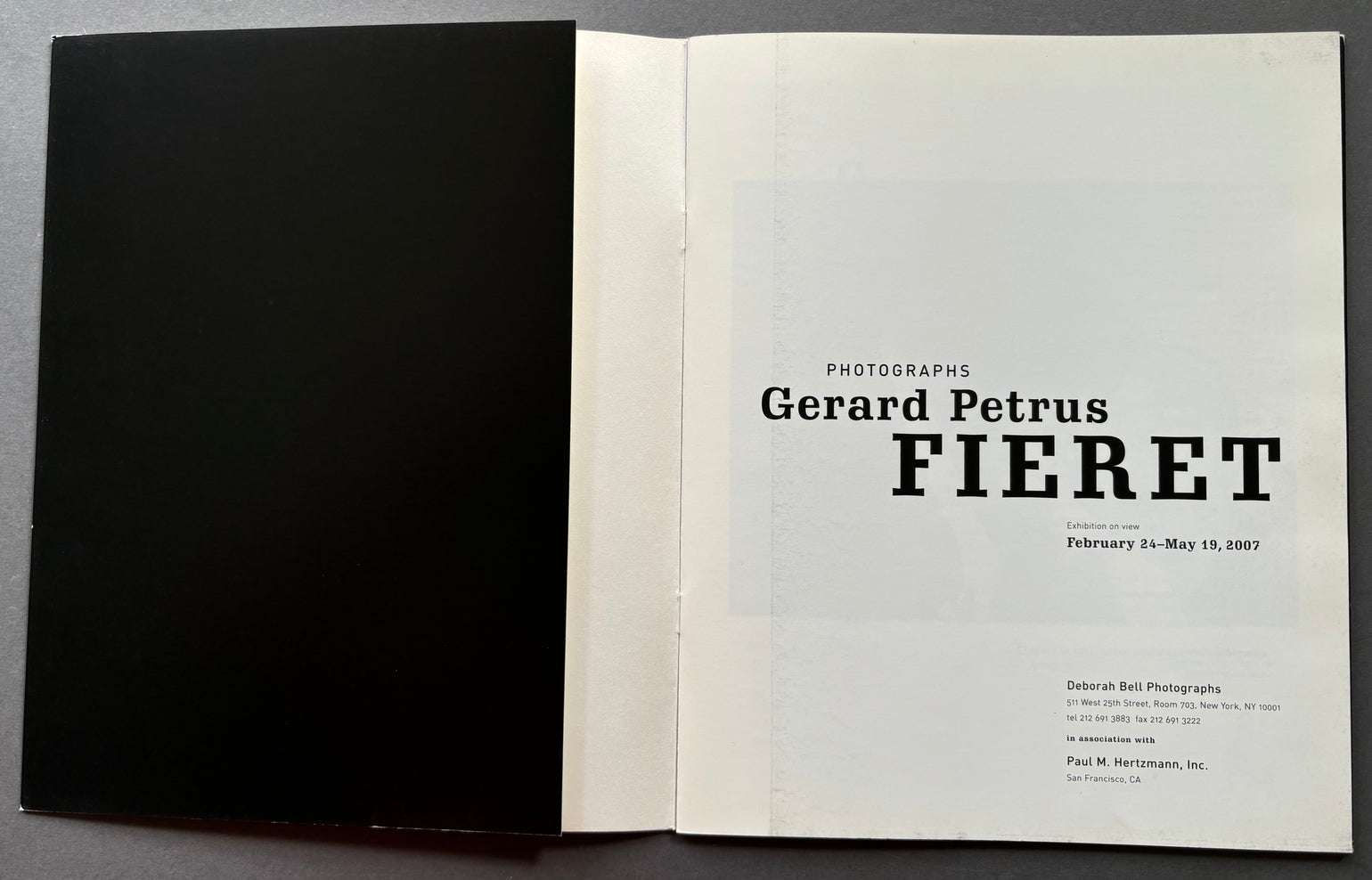 Gerard Petrus Fieret: Photographs | Photography Books | Setanta Books