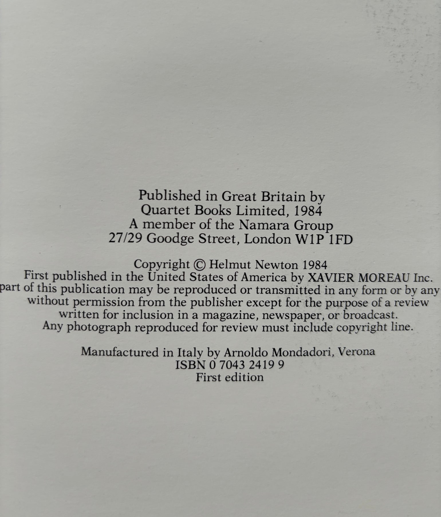 Buy World Without Men by Helmut Newton Online – Setanta Books