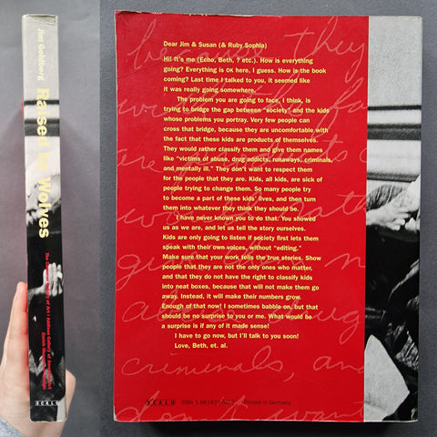 Buy Raised by Wolves by Jim Goldberg online. – Setanta Books