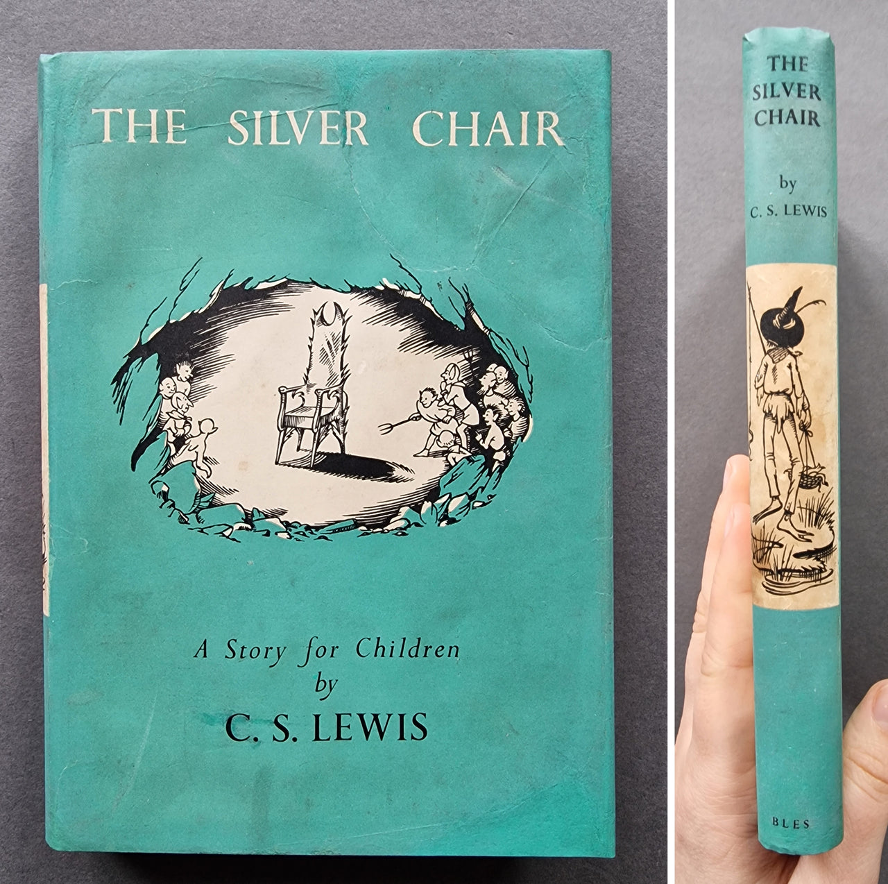 Buy The Silver Chair by C S Lewis Narnia rare collectable books ...