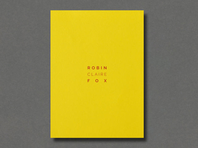 Buy 016 - Robin Claire Fox Online – Setanta Books