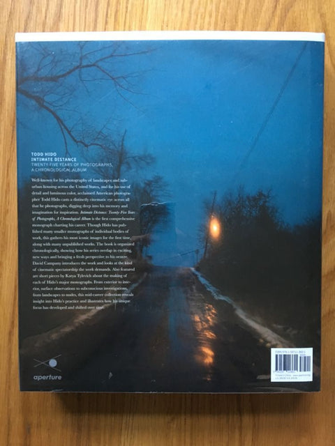 Intimate Distance by Todd Hido | Setanta Books | Nazraeli | Photography ...