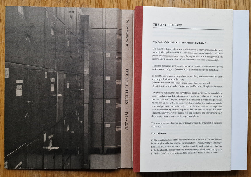 Buy The April Theses by David Monteleone Online – Setanta Books