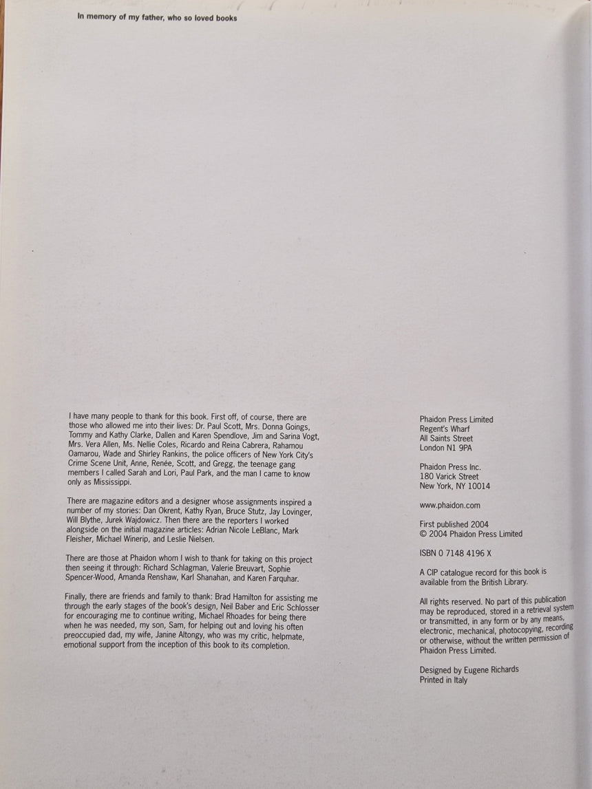 Buy The Fat Baby by Eugene Richards Online – Setanta Books