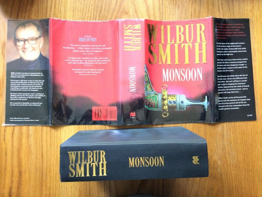 Buy Monsoon book by Wilbur Smith signed 1st edition – Setanta Books