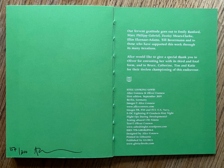 Buy Still Looking Good signed by Alice Connew photography book online ...