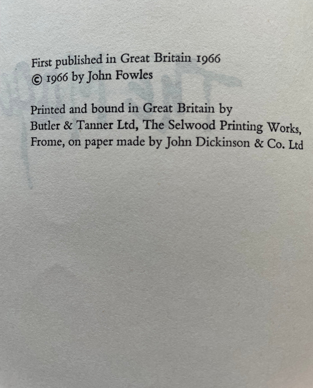 Buy The Magus UK 1st by John Fowles online – Setanta Books