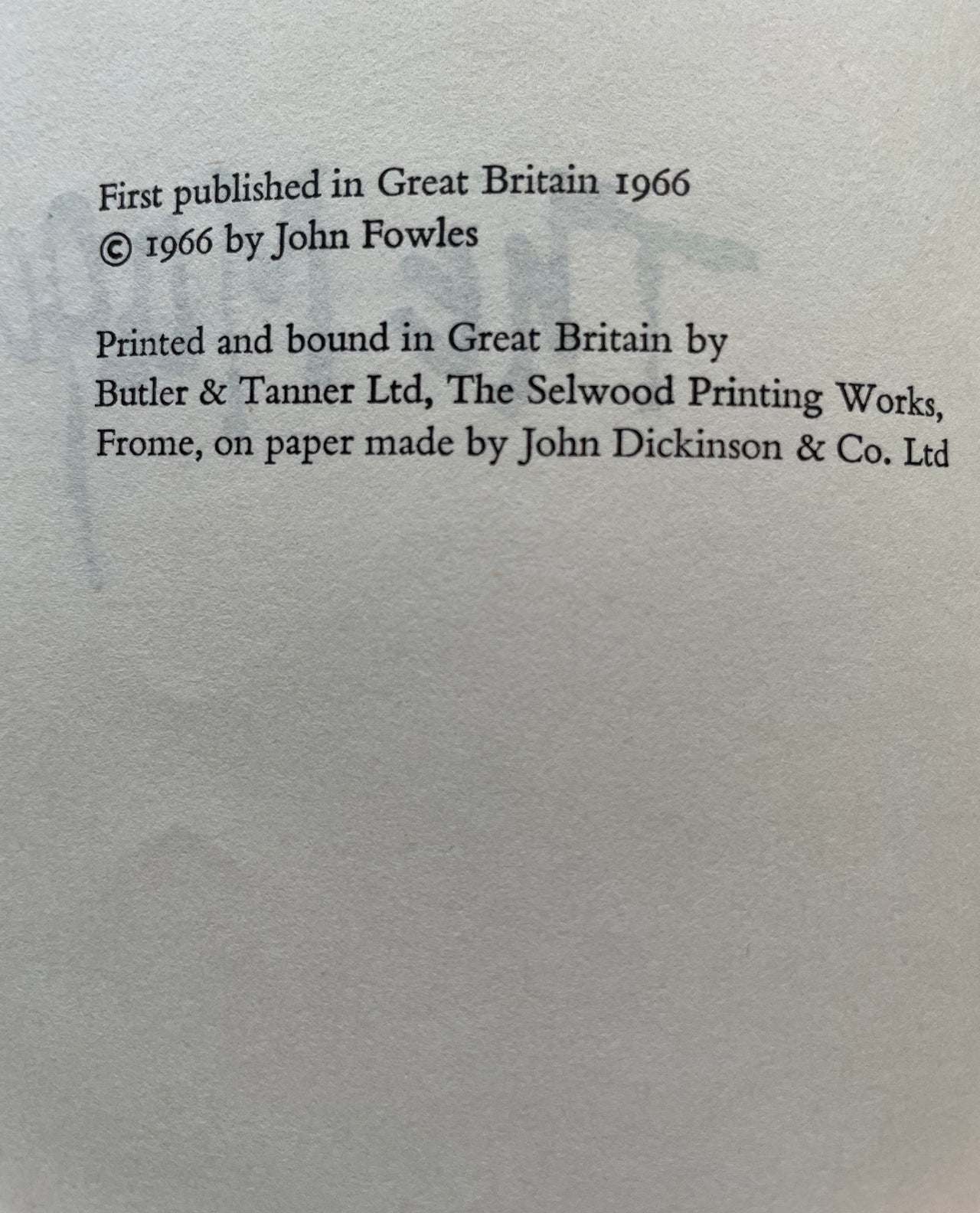 Buy The Magus UK 1st by John Fowles online – Setanta Books