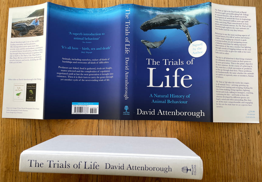 buy The Trials of Life signed by David Attenborough online – Setanta Books