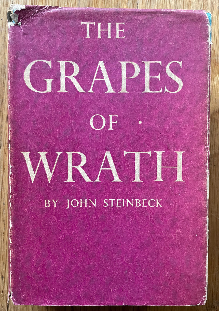 Buy The Grapes of Wrath 1939 Heinemann edition by John Steinbeck online – Setanta Books