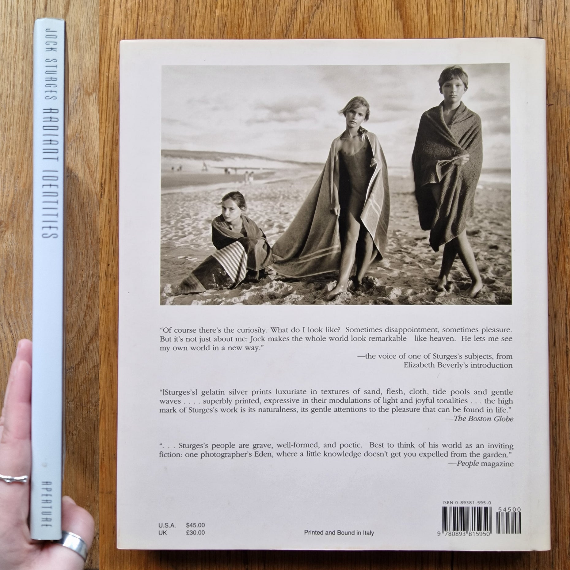 Buy Radiant Identities by Jock Sturges Online – Setanta Books